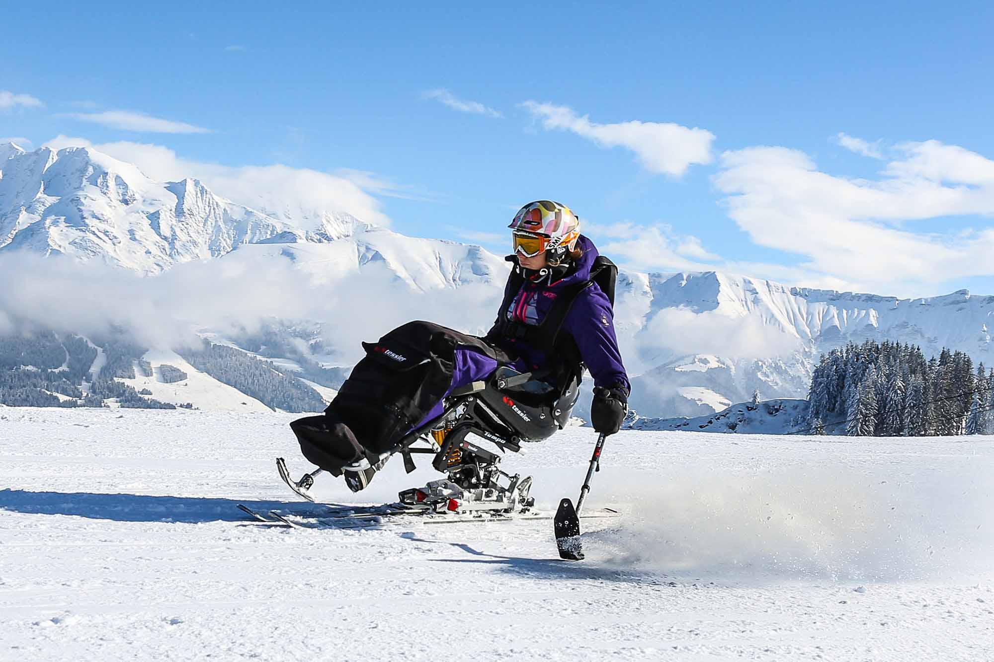 Uniski & Dualski - Le skis assis en autonomie avec Loisirs Assis Evasion